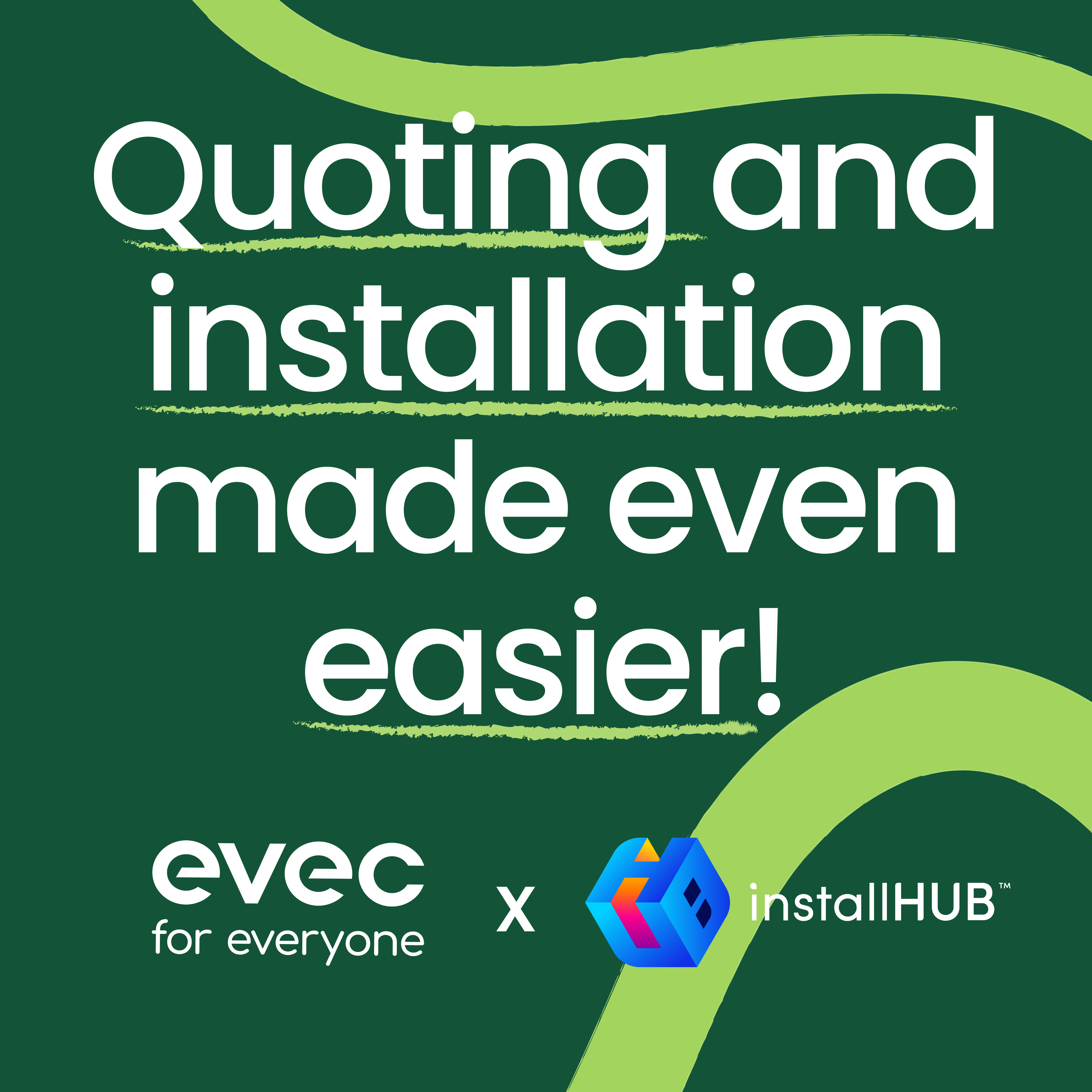 evec and installHUB are proud to announce their partnership - EVEC Ltd