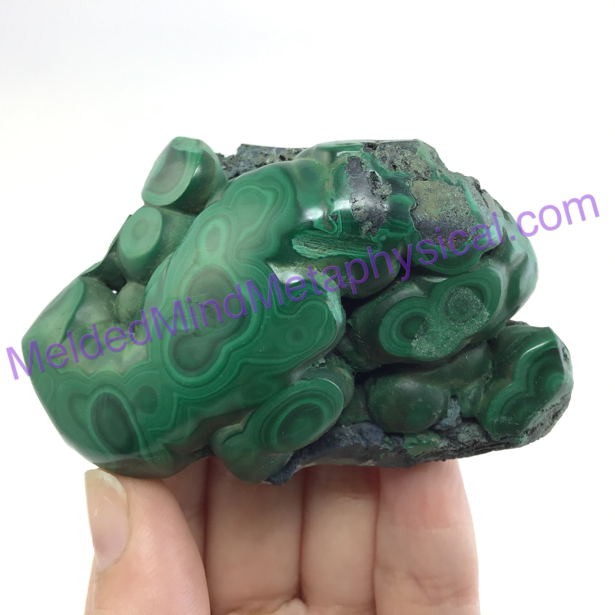 Malachite Healing Stone,Congo Polished Specimen Office Home & Living ...