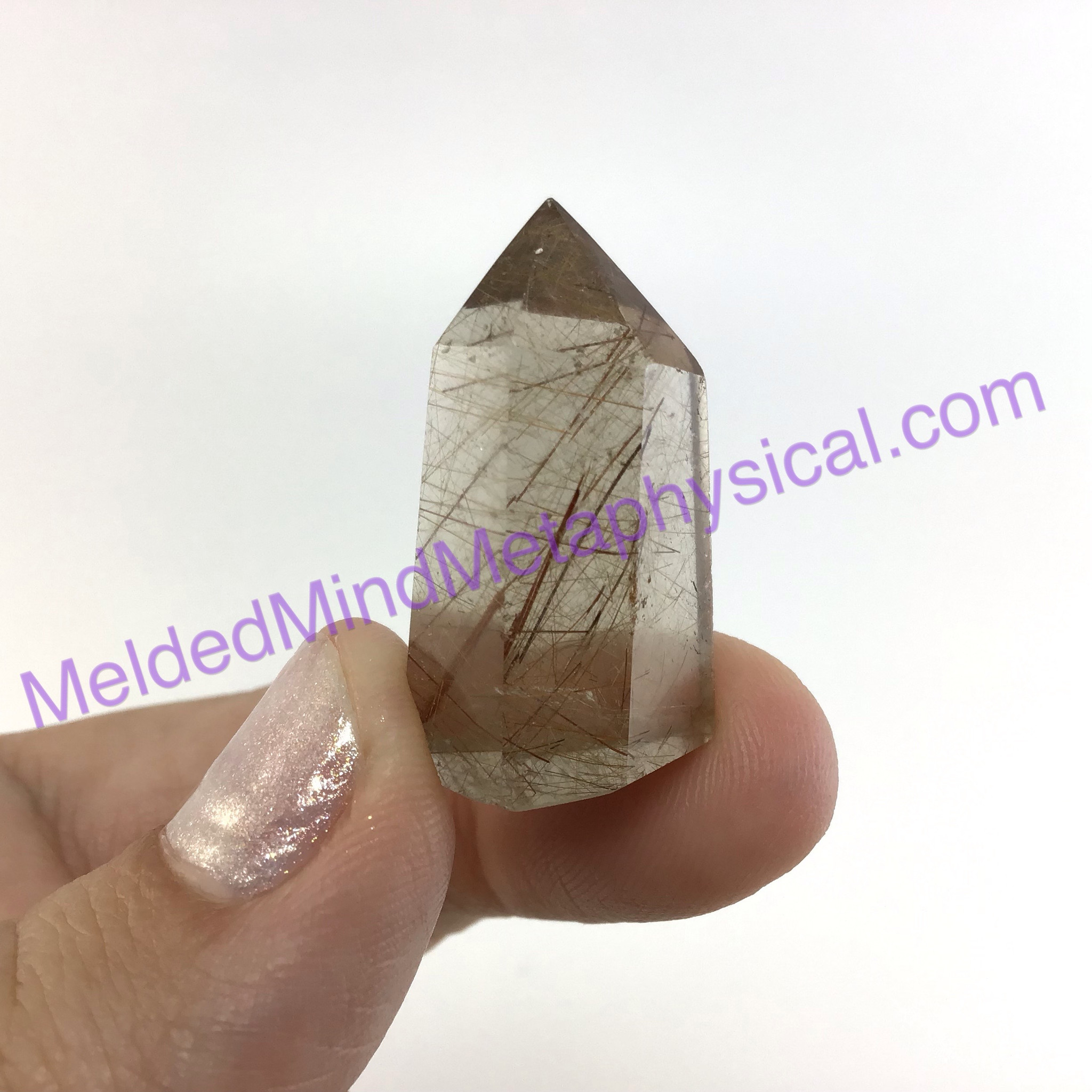 Home Décor Home & Living Rocks & Geodes Mini Rutilated Quartz Trees ...