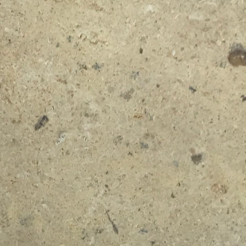 Cream limestone sample - Honed / Sandblasted