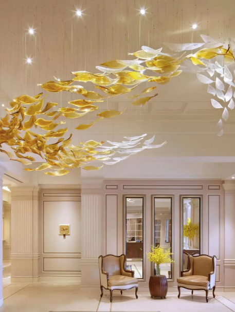 Murano Style Glass Art Custom Lighting