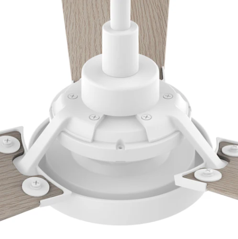 BRISA 52 inch 3-Blade Smart Ceiling Fan with LED Light & Remote Control ...
