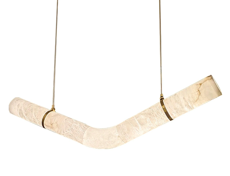 Alabaster Infinity Pendant Lamps