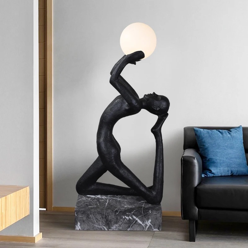 "Passion" Hand Sculptured Led Floor Lamp