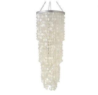 Akari Capiz Shell Ceiling Light Fixture