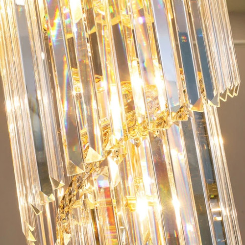 Crystal Black Designer LED Chandelier
