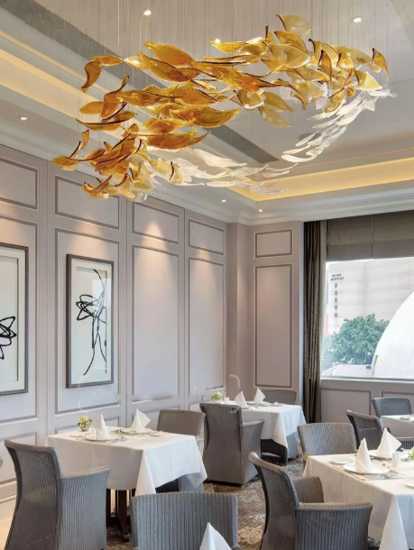 Murano Style Glass Art Custom Lighting