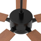 APPLETON 56 inch 5-Blade Smart Ceiling Fan with LED Light Kit & Remote ...