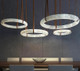Alabaster Ring Pendant Light