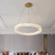 Akari Marble Ring Chandelier Lighting-1