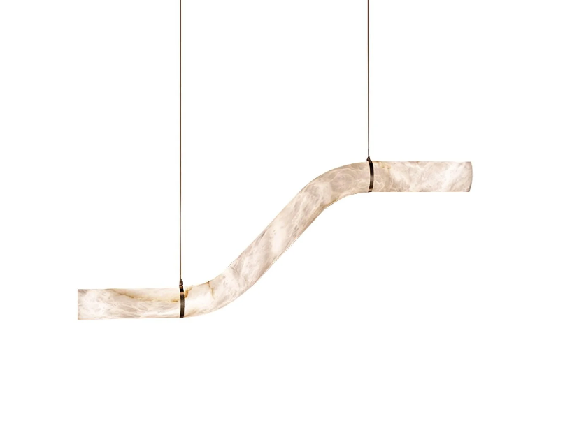 Alabaster Infinity Pendant Lamps