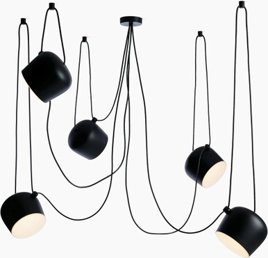 Modern Spider Industrial Pendant Lights | Akari Lanterns