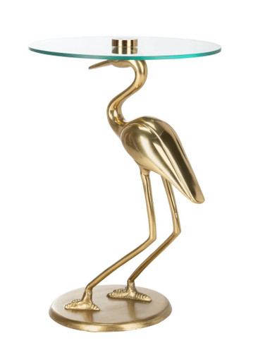Tori Crane Base Accent Table | Akari Lanterns
