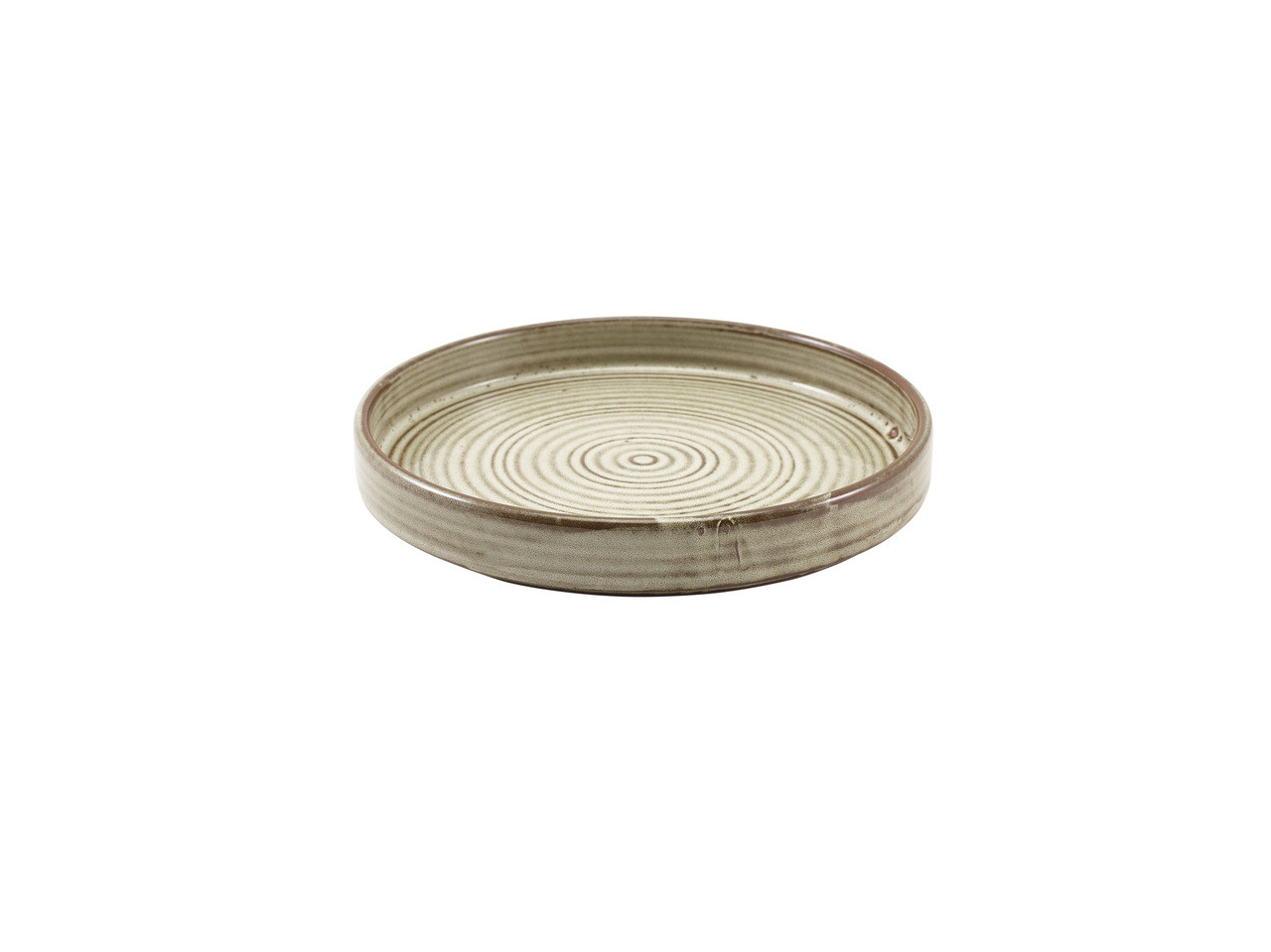 Terra Porcelain Grey Presentation Plate 18cm 6 Pack - IPA Supplies