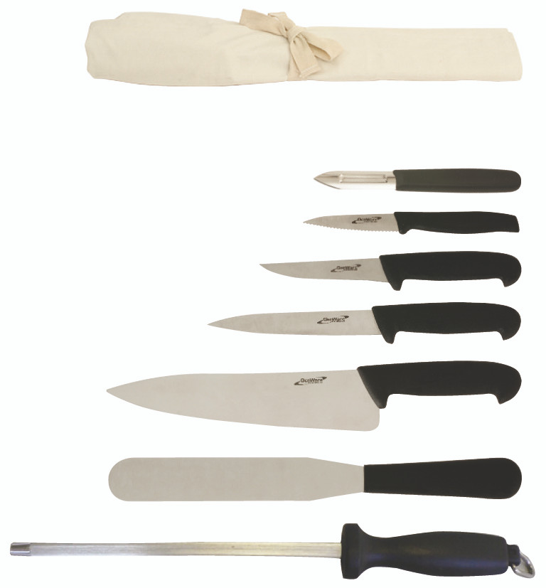 7 Piece Knife Set + Knife Wallet - IPA Supplies