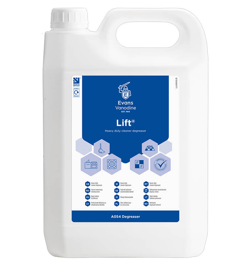 Evans Lift Heavy Duty Cleaner And Degreaser 5Ltr - IPA Supplies