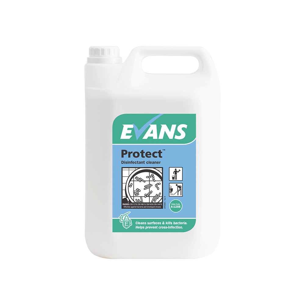 Evans Protect Perfumed Disinfectant Cleaner 5Ltr - IPA Supplies