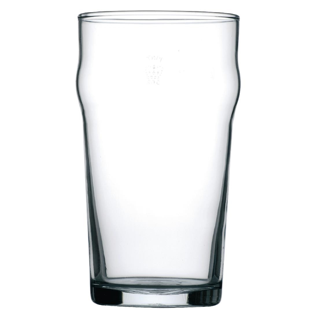 Arcoroc Nonic Nucleated Beer Glasses 570ml Ce Marked Pack Of 48 D940 ...