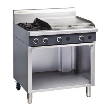 Cobra Freestanding Natural Gas Hob with Griddle C9B FD146-N - IPA Supplies