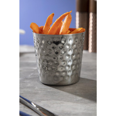 Olympia Stainless Steel Chip Cup DM210 - IPA Supplies