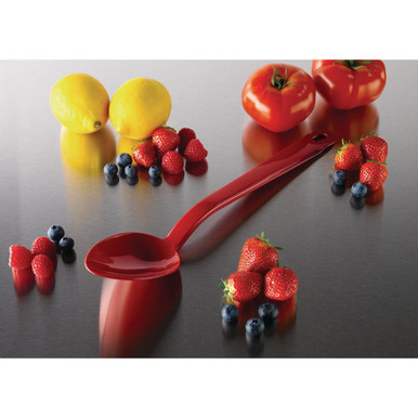 Matfer Bourgeat Exoglass Serving Spoon Red 13" DR019 - IPA Supplies