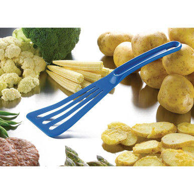 Matfer Bourgeat Pelton Exoglass Spatula 12" Blue FA966 - IPA Supplies