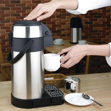 Olympia Pump Action Airpot 3Ltr K636 - IPA Supplies