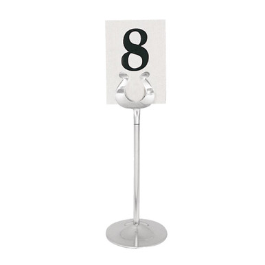 Olympia Stainless Steel Table Number Stand 100mm P342 - IPA Supplies