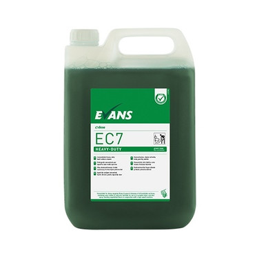 Evans E Dose EC7 Heavy Duty Hard Surface Cleaner 5L - IPA Supplies