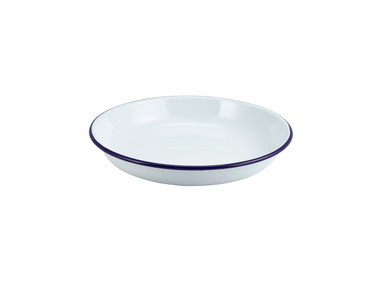 Enamel Rice/Pasta Plate 22cm - IPA Supplies