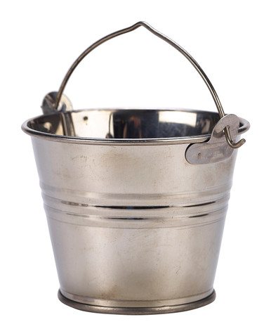 Stainless Steel Serving Bucket 7cm Dia 4oz 12 Pack - IPA Supplies