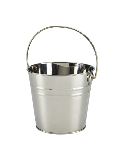 Stainless Steel Serving Bucket 16cm Dia - IPA Supplies
