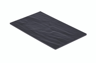 Slate Melamine Platter GN 1/4 26.5X16cm - IPA Supplies