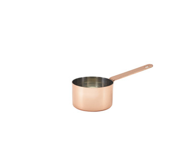 Mini Copper Saucepan 7.2 x 4.7cm 6 Pack - IPA Supplies