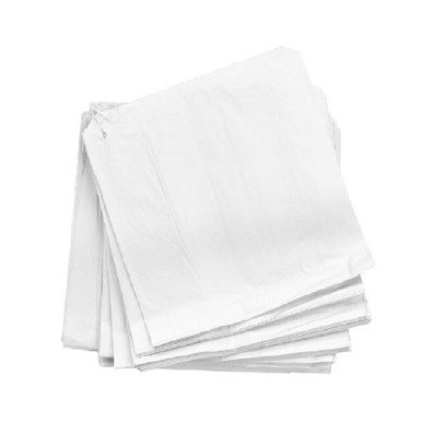 White Paper Counter Bags Sulphite 7" X 7" 1000 Pack