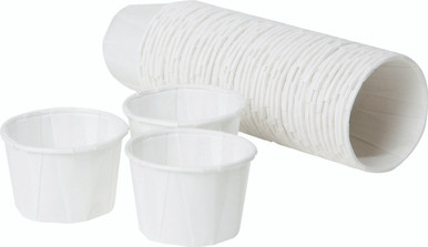 Waxed Paper Pot 28ml/1oz White 5000 Pack