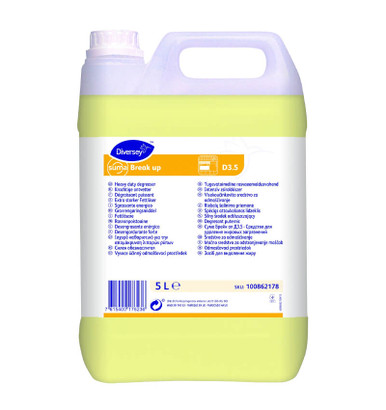 Diversey D3.5 Heavy Duty Degreaser 5Ltr Concentrate - IPA Supplies