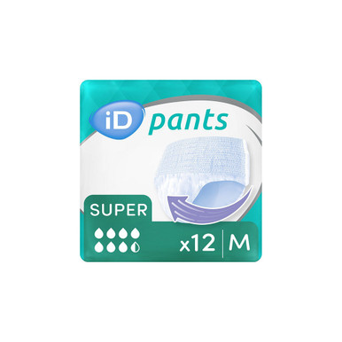 ID Pants Super Medium 12 Pack 5531275120 - IPA Supplies