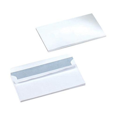 DL No Window Envelope 90Gsm White 1000 Pack - IPA Supplies
