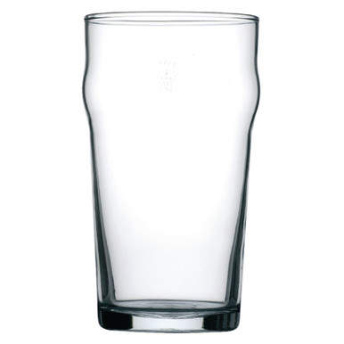 Arcoroc Nonic Nucleated Beer Glasses 570ml Ce Marked Pack Of 48 D940 ...