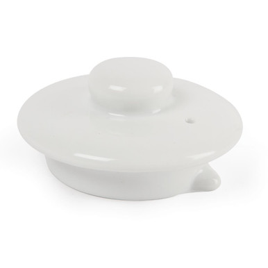 Olympia Whiteware Teapot Lid 4 Pack DP996 - IPA Supplies