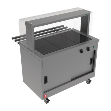 Falcon Hot Cupboard Servery Counter FC3-ST FS017 - IPA Supplies