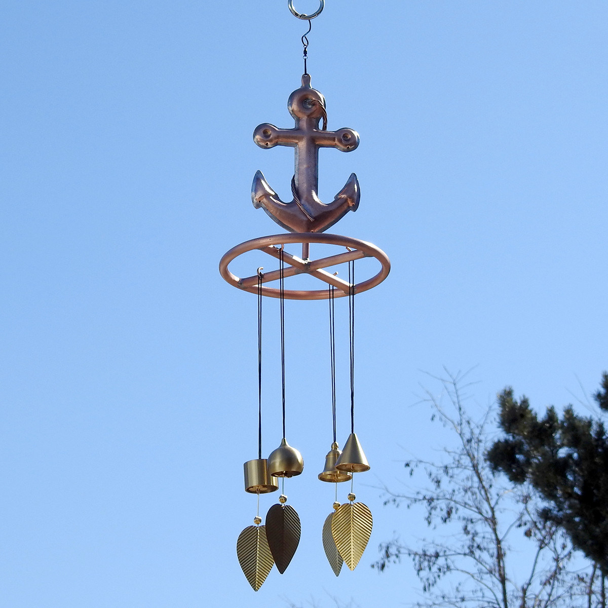 Anchor Wind Chime - Made in USA