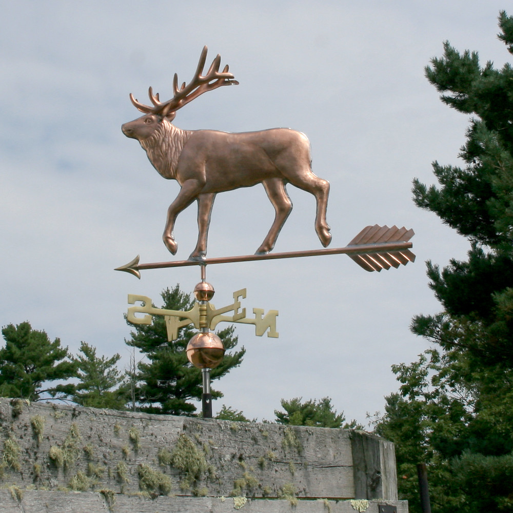 Copper Wildlife Weathervanes - Handmade in USA