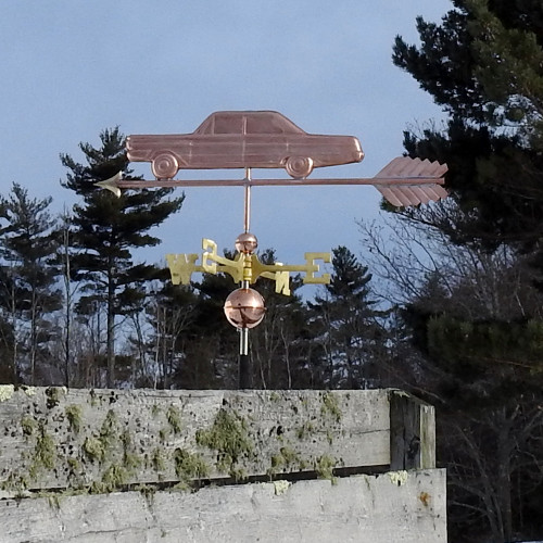Car Galaxie Weathervane - Handmade in USA