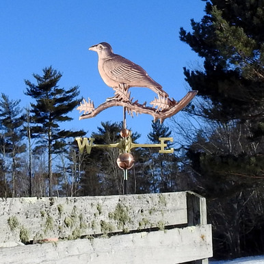 Large Crow Weathervane - Handmade in USA