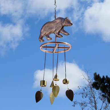 Bear Wind Chime - Made in USA