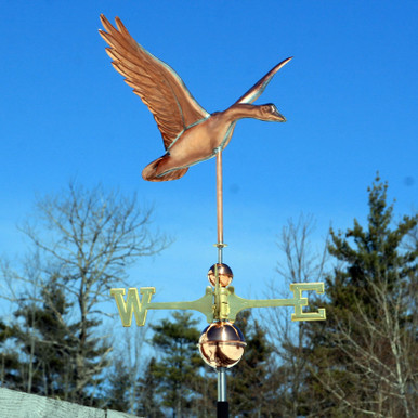 Goose Weathervane - Handmade in USA - Copper Weathervanes