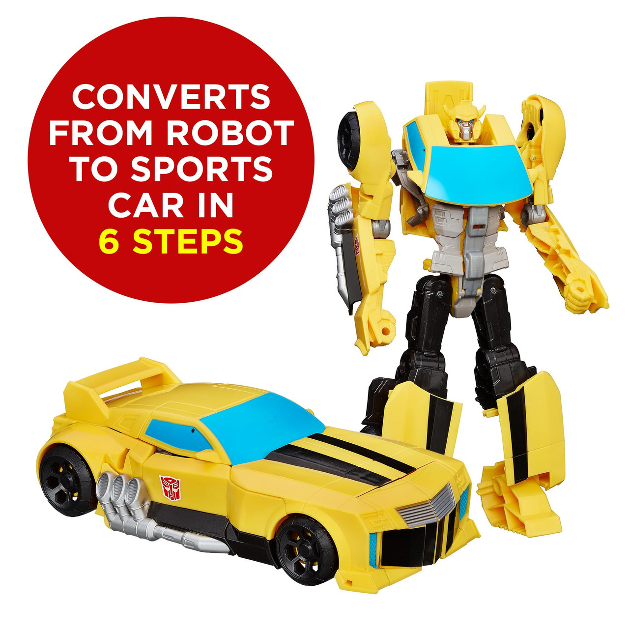 Transformers Toys Heroic Bumblebee Action Figure - Timeless Large-Scale ...