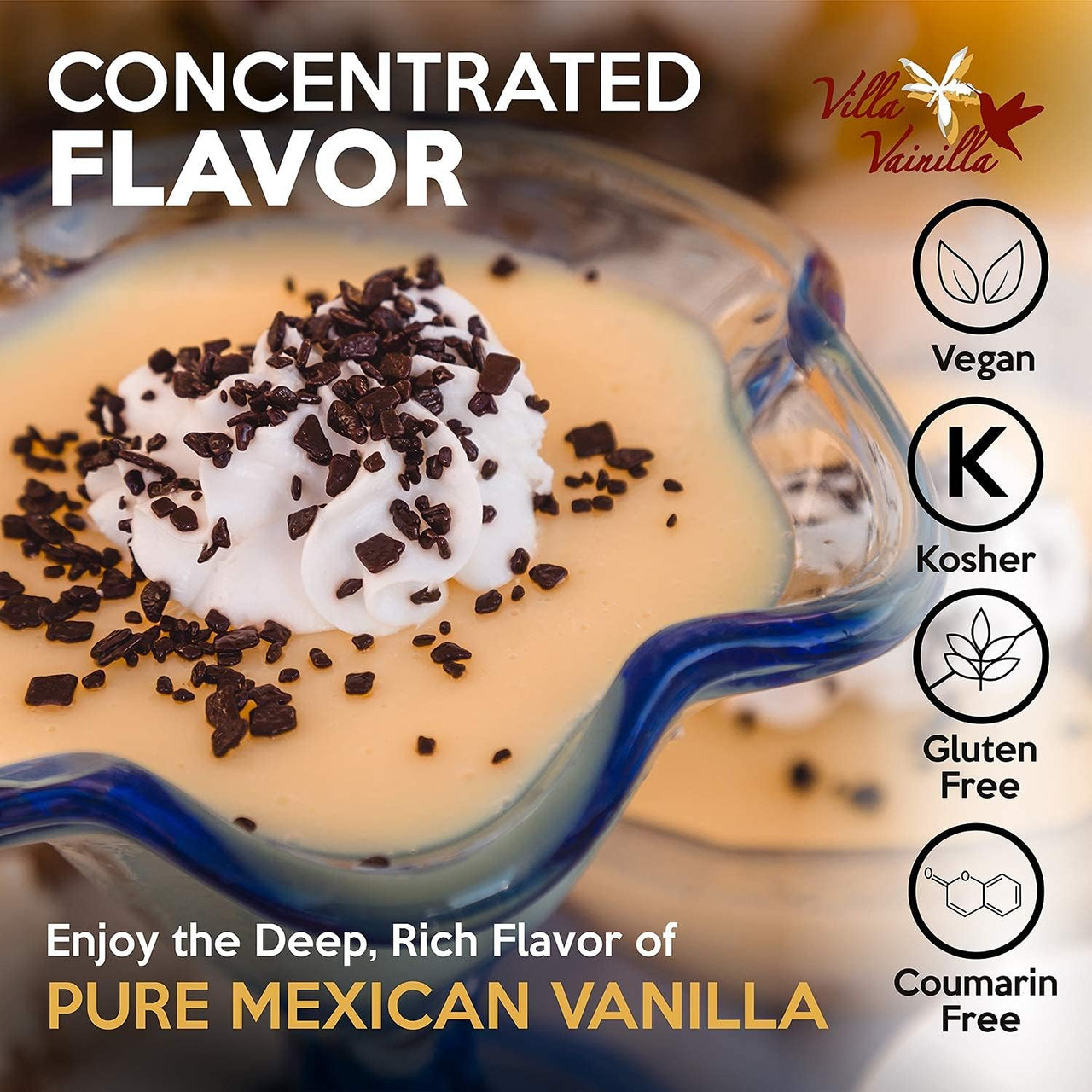 Villa Vainilla Pure Vanilla Concentrate- Premium, Real, Natural ...